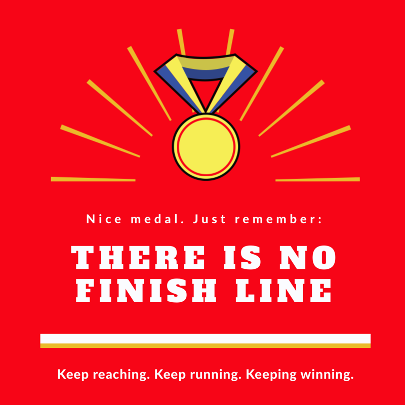There is No Finish Line – Pasadena Pacers
